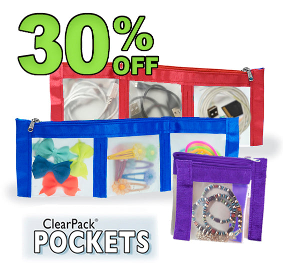 ClearPack® POCKETS – FLANABAGS.COM